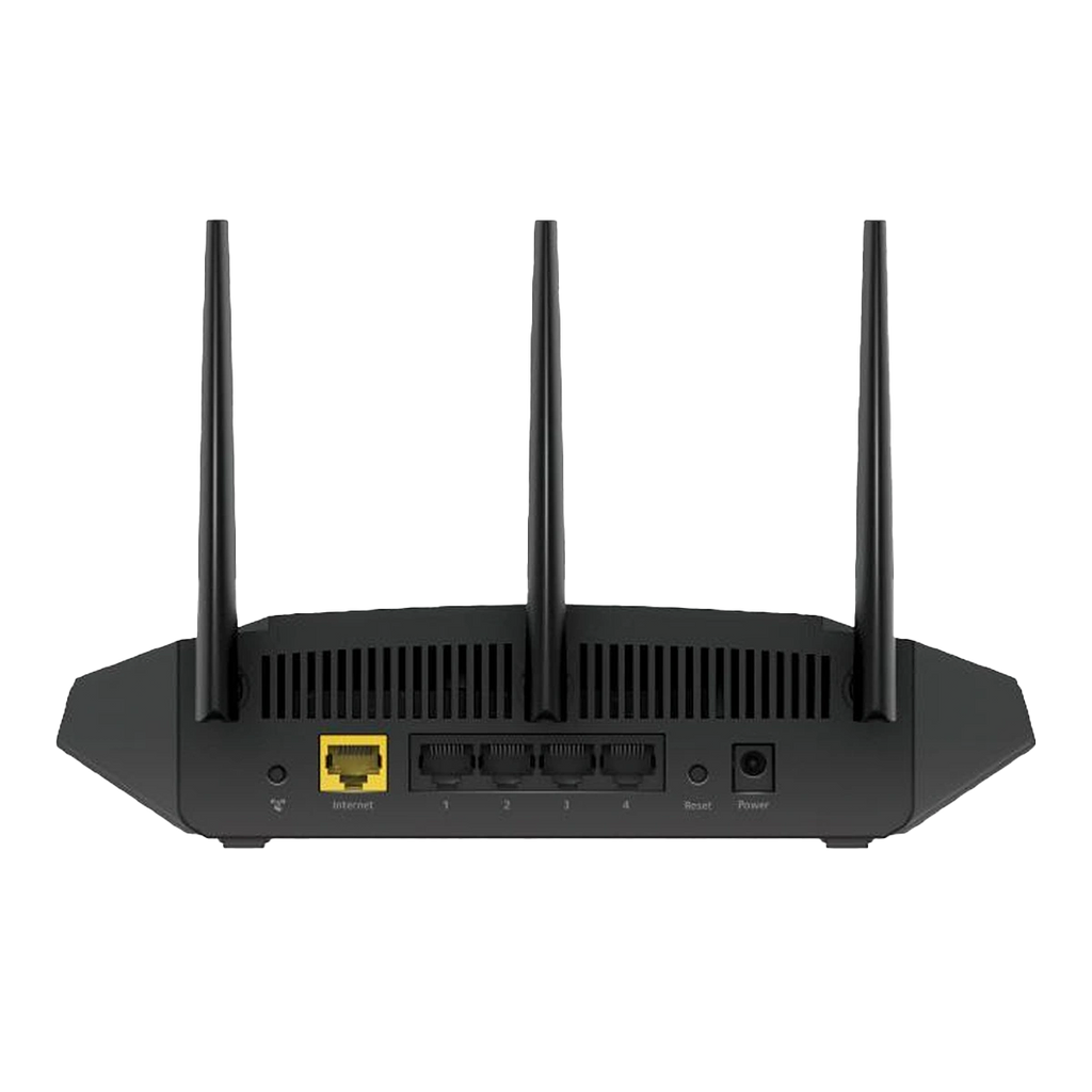 NETGEAR R6700AX WiFi 6 Router - AX1800, 1.8 Gbps, 1,500 sq. ft., 20 De